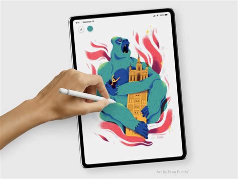 Появился красивый концепт iPad Pro
