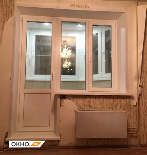 Установка окна и балконных блоков в П-46 - установка окон REHAU в Москве