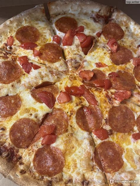 Пицца Додо Пепперони Фреш с томатами - «Идеальная пицца 🍕 для любителей ...