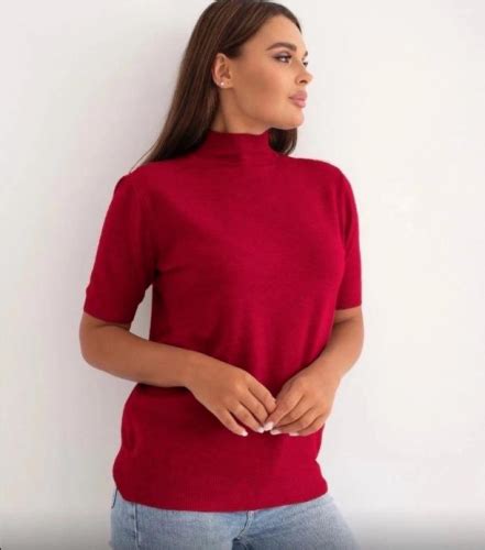 Водолазка с коротким рукавом 50-58р m4. Fezilio Fasion
