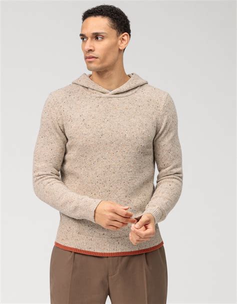 Толстовка вязаная мужская OLYMP с капюшоном, modern fit купить по цене ...