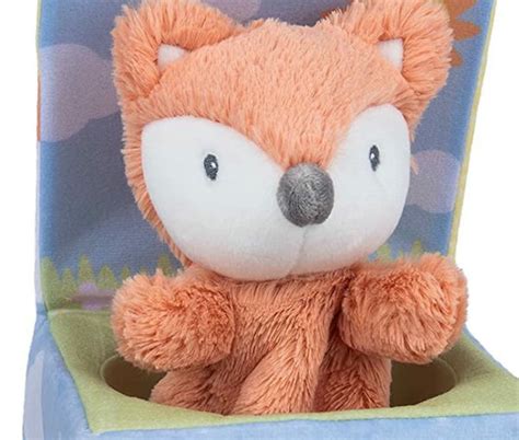 Лиса в коробке - идеальная игрушка для игры в прятки