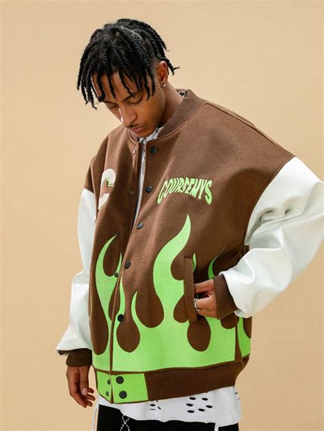 Бомбер "The ONE Fluorescent Flame Bomber" - DL Studio