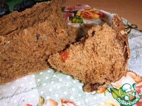 Ржаной хлеб с черносливом, курагой и орехами | Recipe | Recipes ...