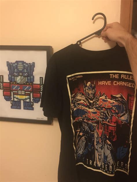 Optimus prime merch I got earlier on this year at a convention ...