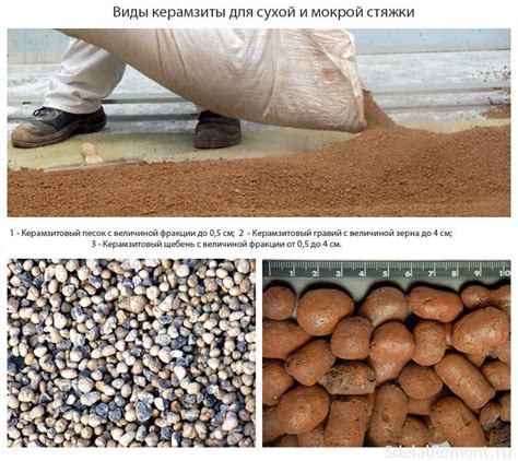 Как осуществить монтаж полусухой стяжки на засыпку из керамзита
