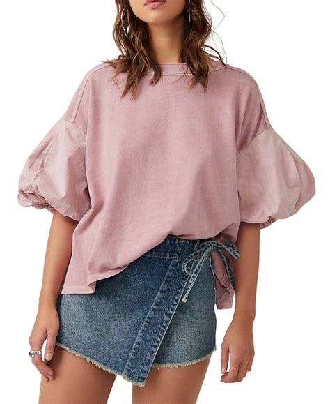 Купить Футболки Женская футболка с цветами Free People, цвет ...