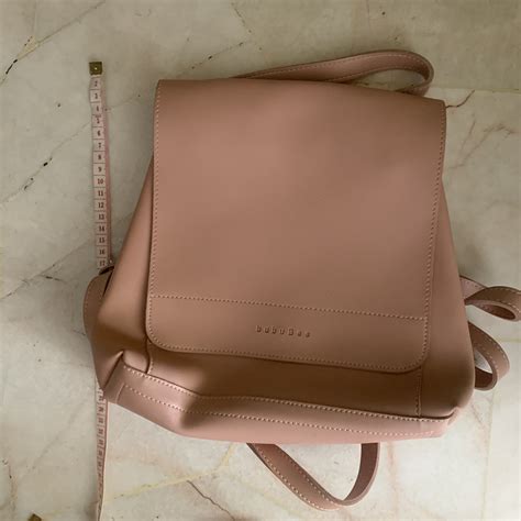 Thailand Bububee PU leather Backpack, Women's Fashion, Bags & Wallets ...