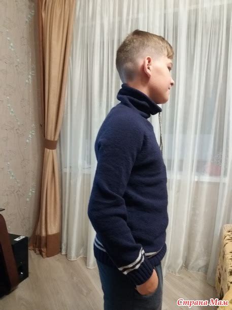Свитшот для сына - Вязание - Страна Мам