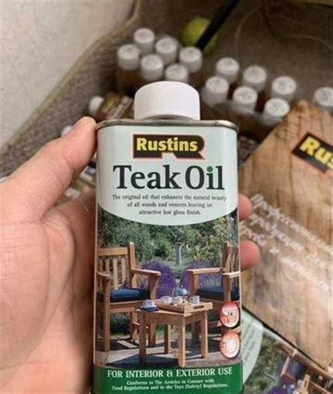 Тиковое масло для дерева (Teak Oil) | Festima.Ru – частные объявления