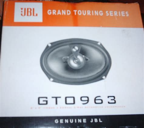 JBL GT0963 3-Way 6x9 Speakers 350Watts