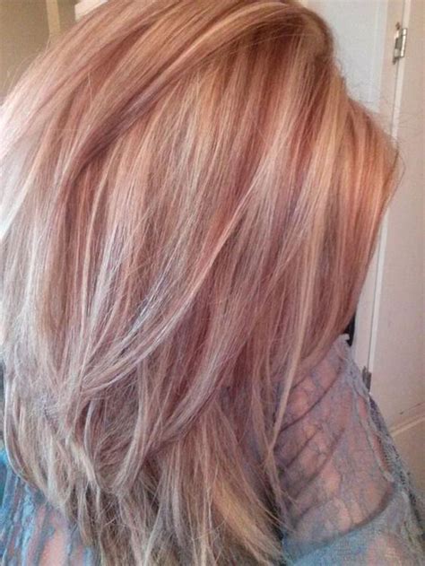 Клубничный блонд - 215 фото волос и выбор краски | Trendy hair color ...