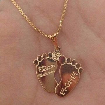 4 ideias de presente para dia das Mães | Collar de familia, Collares de ...
