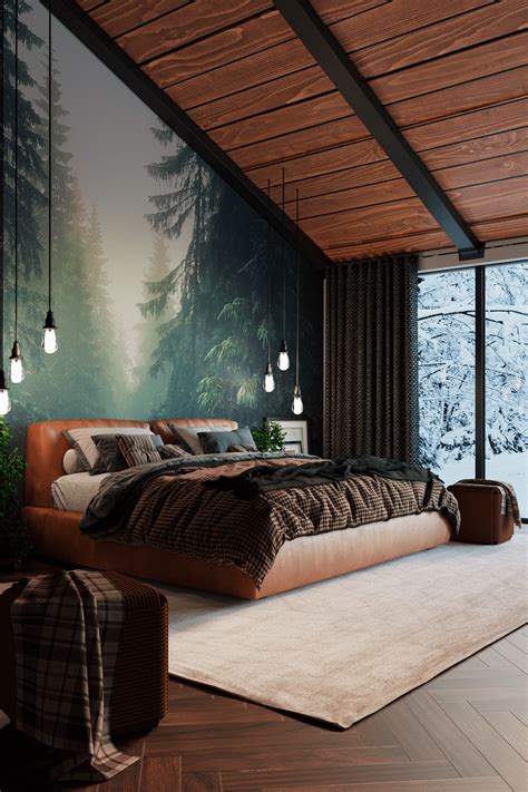 Зимняя спальня on Behance
