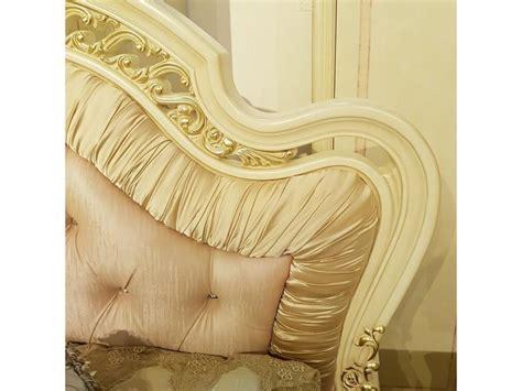 Кровать двуспальная, Джульетта, бежевый, барокко | FURNITURE CO | 5254305