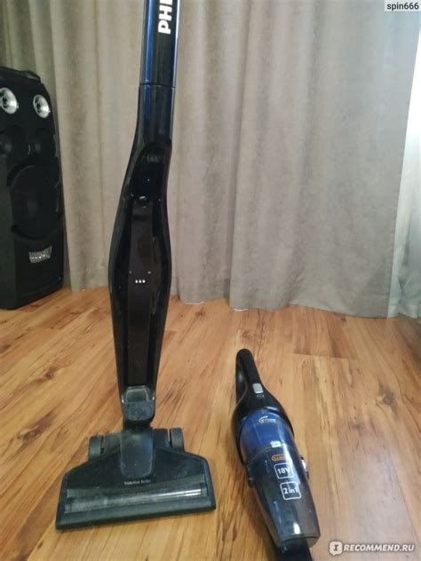 Беспроводной пылесос Philips PowerPro Duo FC6168/01 - «Неплох для ...