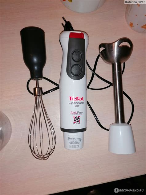 Блендер погружной Tefal Optitouch HB833132 - «Блендер» | отзывы