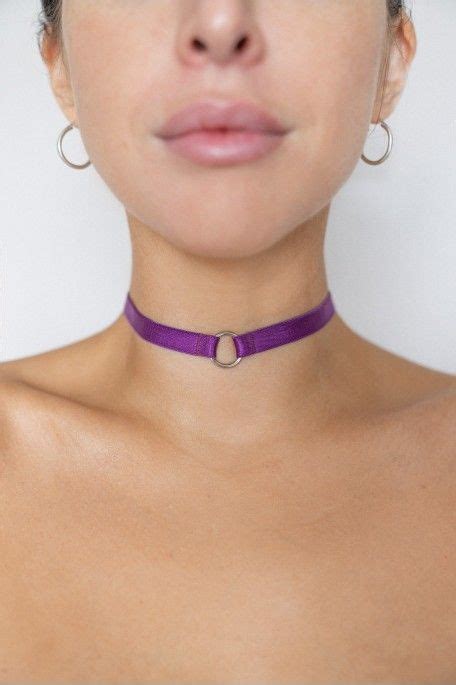 Чокер Фиолетовый | Choker necklace, Chokers, Necklace