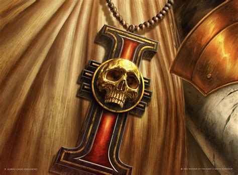 Inquisitorial Rosette MtG Art from Warhammer 40000 Set by Álvaro Calvo ...
