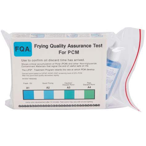 MirOil FQA 48PCM Frying Oil Test for Polar Contaminant Material - 48/Box