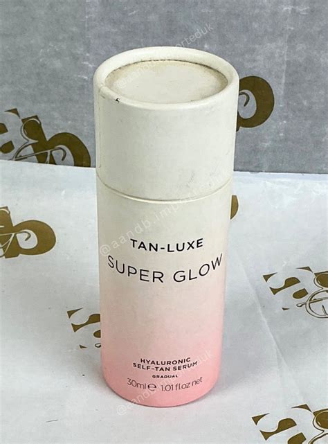 TAN-LUXE SUPER GLOW Hyaluronic Self-Tan Serum Gradual – A&B IMPORTED UK