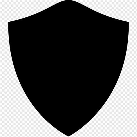 SIRAP Shield, черный щит, логотип, черный, форма png | PNGWing