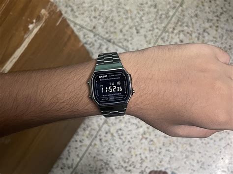 Casio-A168, grey… got it as a bday gift : r/casio