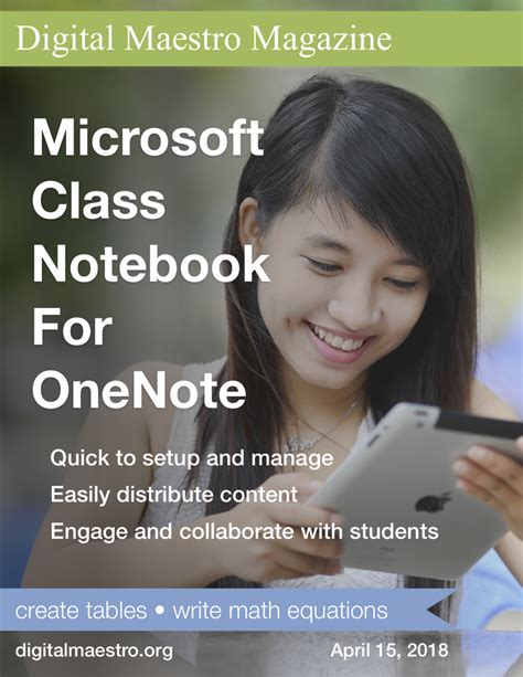 Microsoft Class Notebook for OneNote — Digital Maestro Magazine