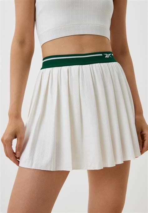 Юбка Reebok CL Q2 CS TENNIS SKIRT, цвет: белый, RTLADO657601 — купить в ...