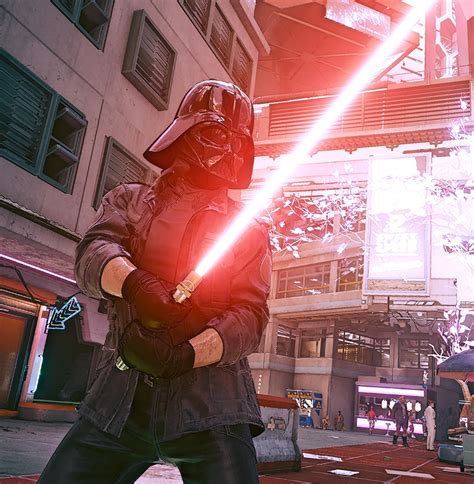 В Cyberpunk 2077 нашли Дарта Вейдера и показали - Gamebomb.ru