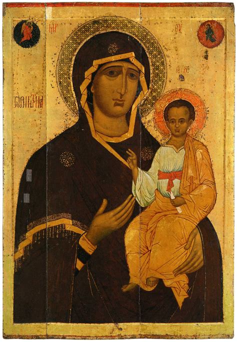 Gottesmutter Hodegetria von Smolensk. 1564 | Orthodox icons, Orthodox ...