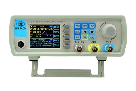JUNTEK JDS6600-60M генератор сигналов DDS, 2 канала х 60 МГц