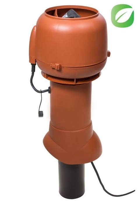 Кровельный Вентилятор VIPLE ECo 110 P/110/500 радон Кирпичный (ID ...