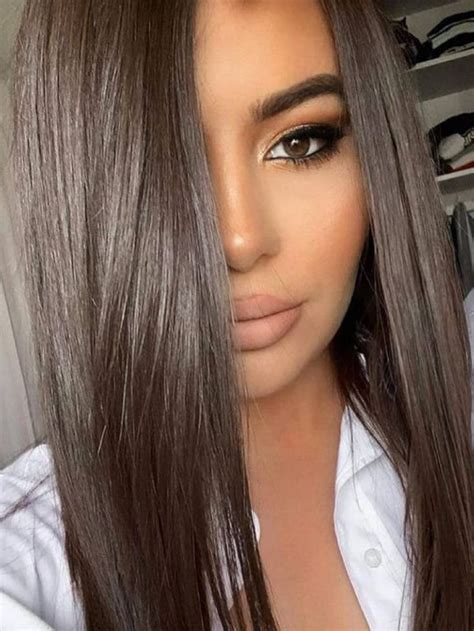 Hair Color Dark, Brunette Hair Color, Dark Hair, Olive Skin Tone Hair ...