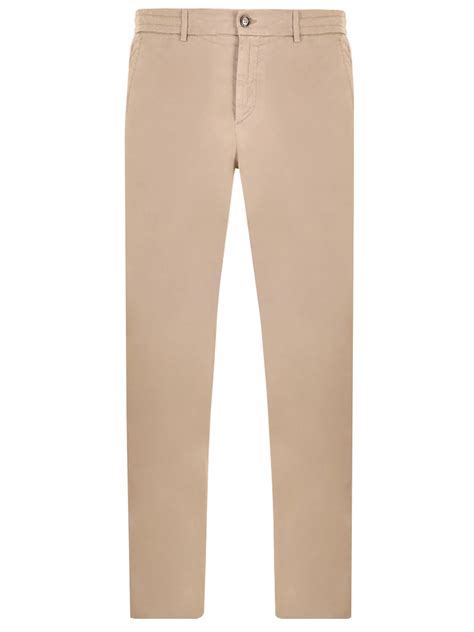 Брюки Regular Fit однотонные от CANALI за 34 480 рублей со скидкой 20% ...