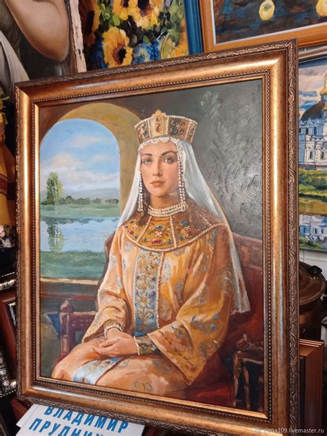 Картины: княгиня Ольга купить в интернет-магазине Ярмарка Мастеров по ...