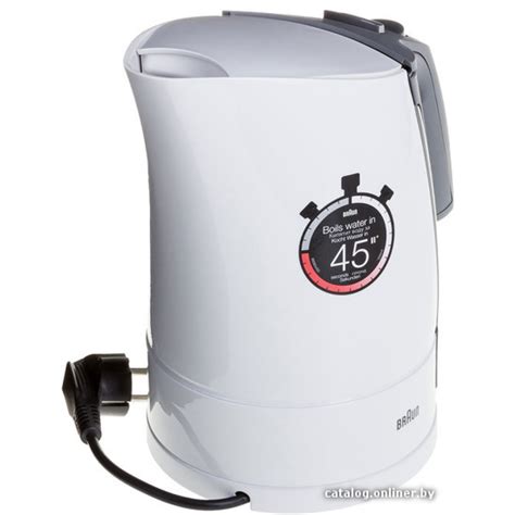 Купить Электрочайник Braun WK 300 White недорого. Минск и доставка по РБ.