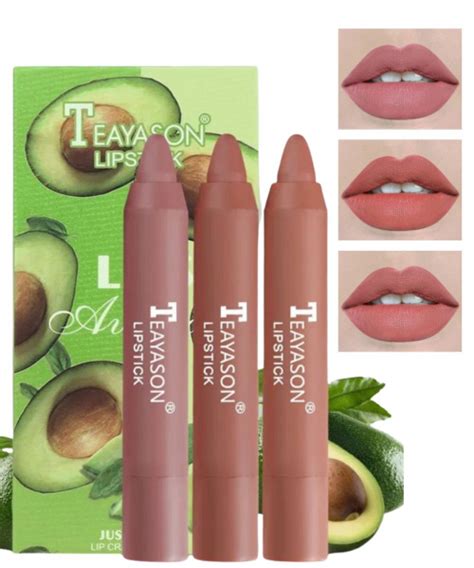 Teayason Lipstick Помада-карандаш для губ. Набор из 3 матовых мини ...
