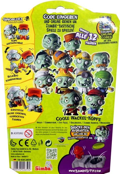 Personajes De Zombie Zity Coleccionables En Blister - $ 320,00 en ...