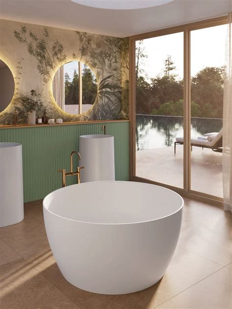 Круглая ванна Acquabella - Arch3Design
