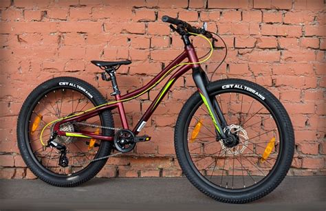 Велосипед подростковый 24" Merida Matts J.24+ Matt Silk Red (2023 ...