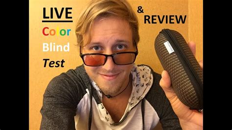 Pilestone Color Blind Glasses Review with Color Blind Test! - YouTube