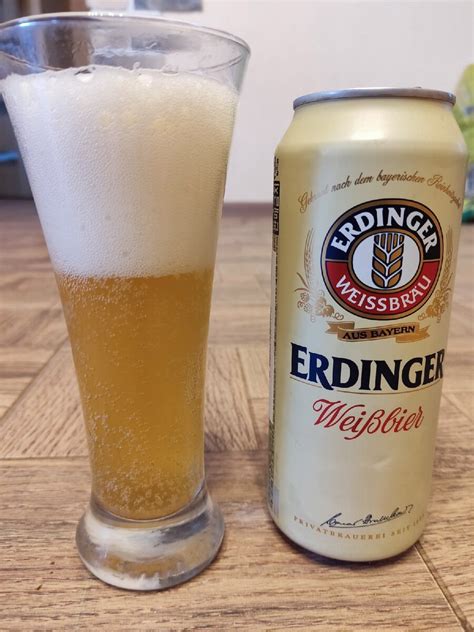 Erdinger немецкое пшеничное пиво. Erdinger Weissbier / Эрдингер вайсбир ...