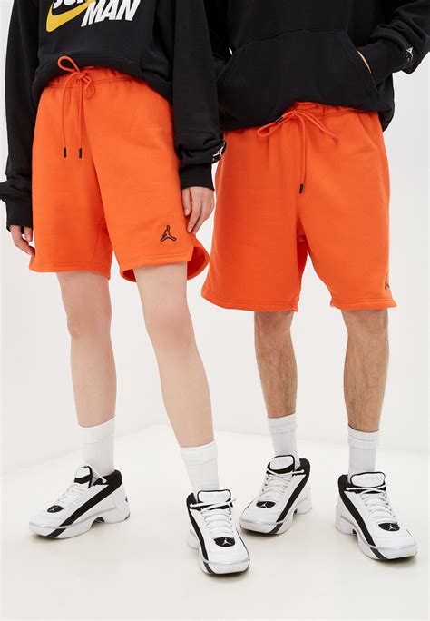 Шорты спортивные Jordan M J ESS FLC SHORT, цвет: оранжевый ...