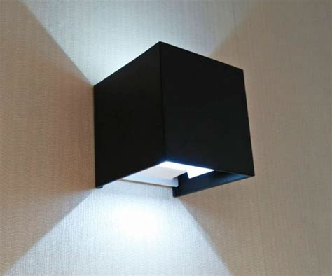 Уличный настенный светодиодный светильник Kink Light Куб 08585,19(4000K ...