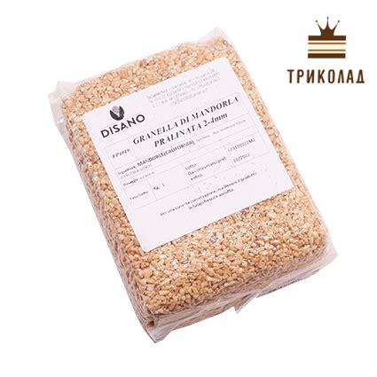 Карамелизированный дробленый миндаль (3-5 мм) Disano, 100 г