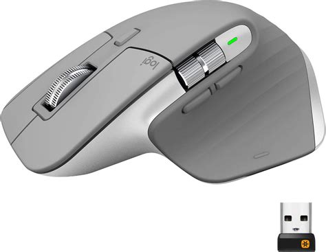 Logitech MX Master 3 Advanced Wireless Mouse - Light Grey: Mice: Amazon ...