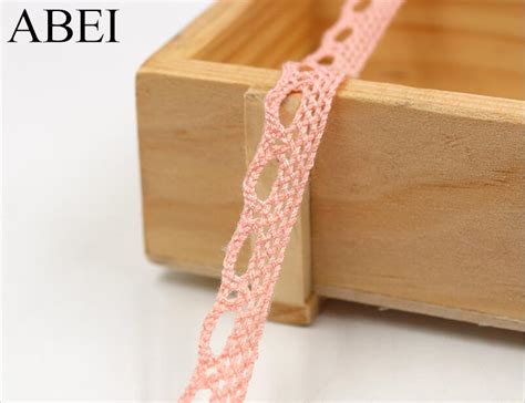 10 ярдов/партия Diy Швейные аксессуары белые бежевые хлопковые кружева ...