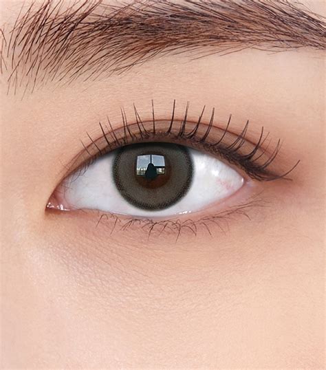 OLENS - Best Korean Colored Contact Lenses - Real Ring Gray