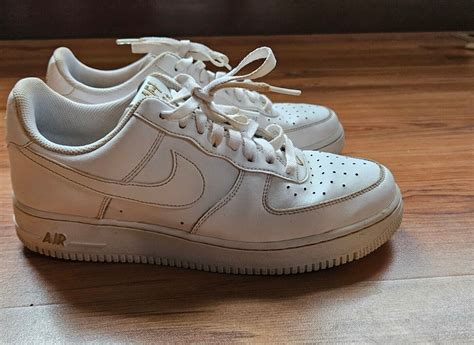 Nike Air Force 1 82 Leaf Crest (AA4083-102) White Sneakers Men Size 8.5 ...
